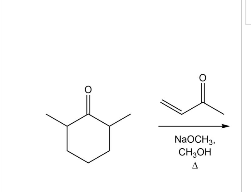 Solved NaOCH3, CH3OH Δ | Chegg.com
