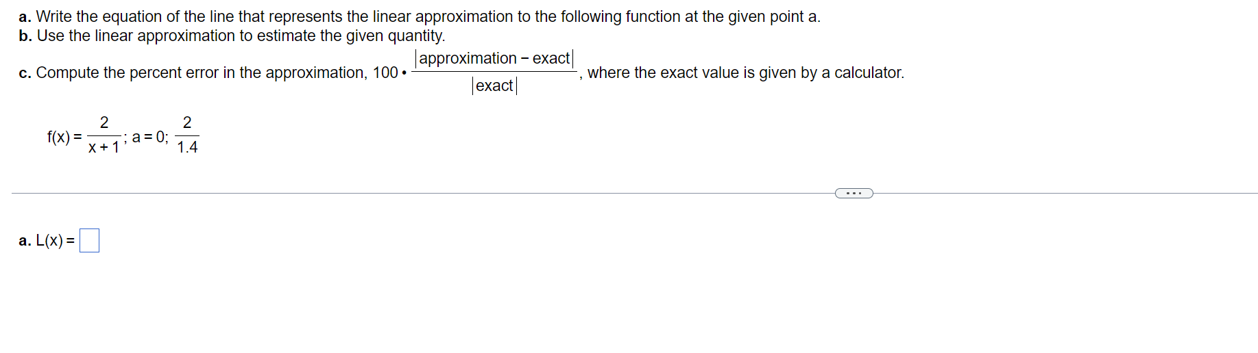 Solved A Write The Equation Of The Line That Represents The
