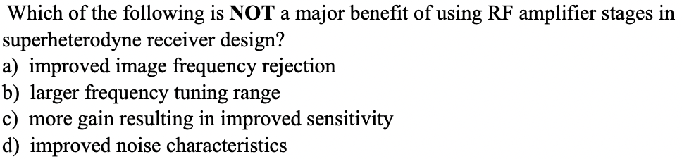 Solved Which of the following is NOT a major benefit of | Chegg.com