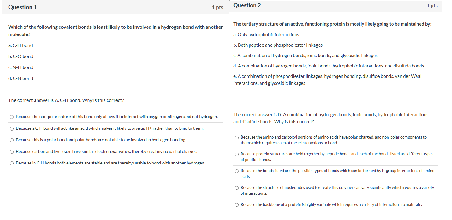 Solved Question 1 1 pts Question 2 1 pts The tertiary | Chegg.com