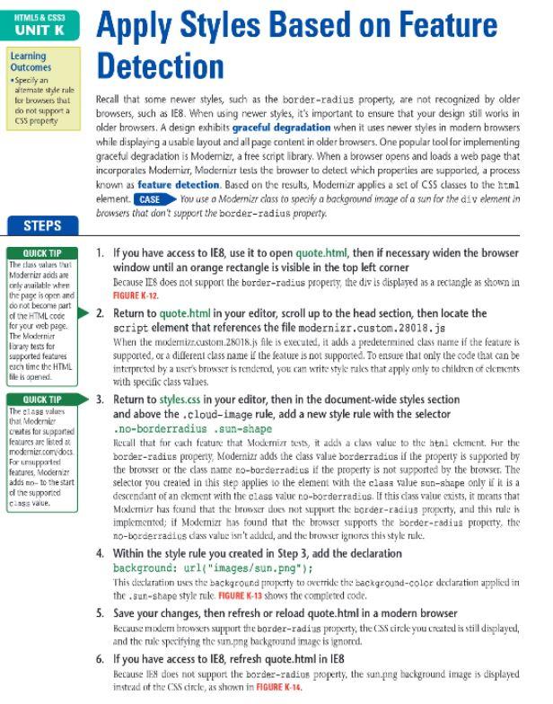 HTML5 & CSS3 Add Generated Content Add Learning | Chegg.com