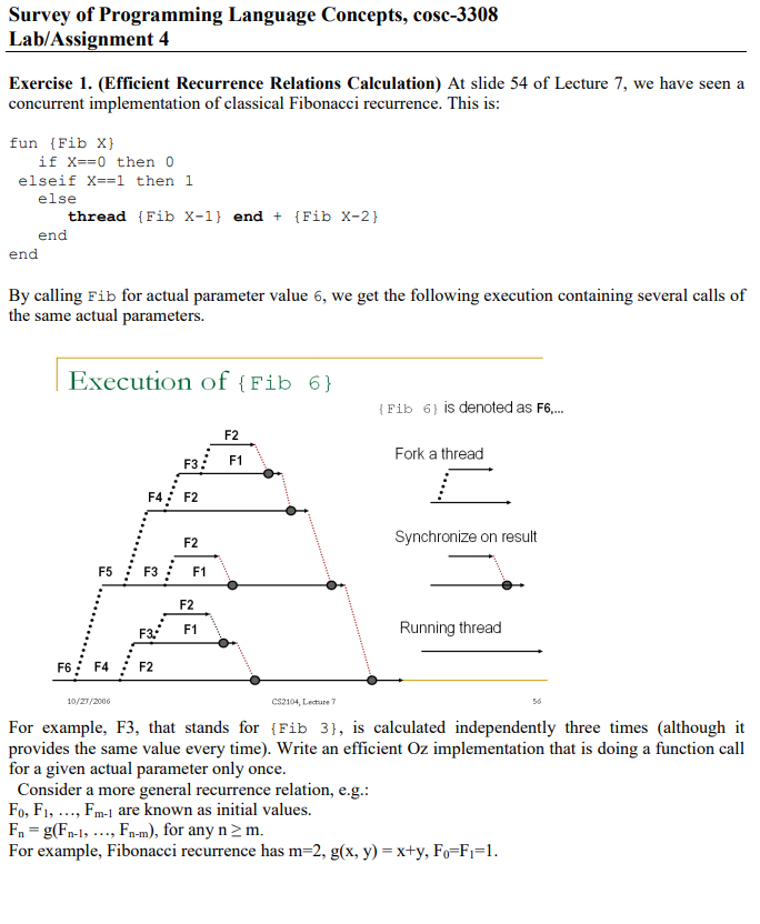 Survey of Programming Language Concepts, cosc-3308 | Chegg.com