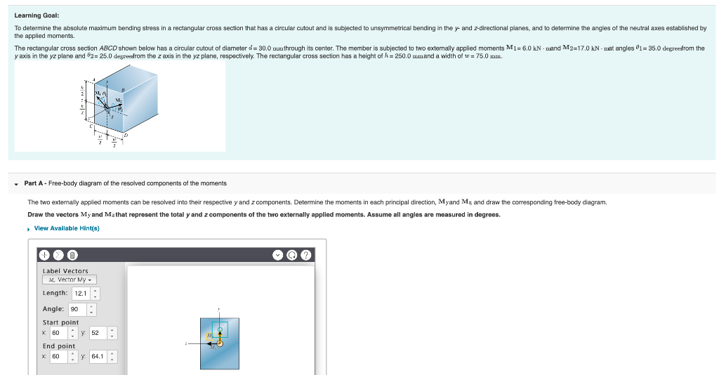Solved Learning Goal: To determine the absolute maximum | Chegg.com