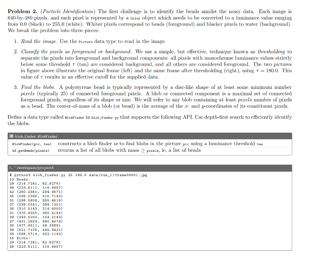 Solved Problem 2. (Particle Identification) The first | Chegg.com