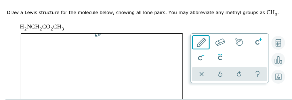 Solved Draw a Lewis structure for the molecule below, | Chegg.com