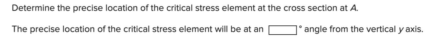 Solved Determine the precise location of the critical stress | Chegg.com