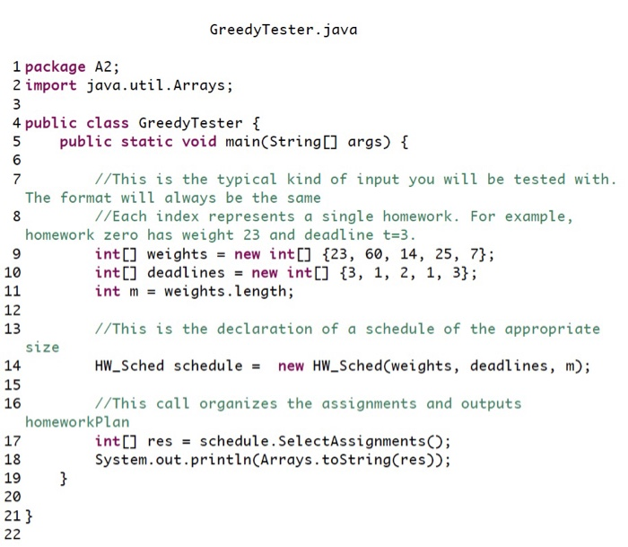 Exercise 3 (Greedy algorithms (30 points)) In this | Chegg.com