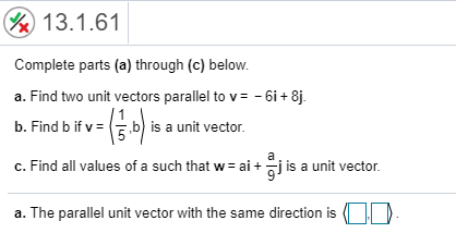 Solved % 13.1.61 Complete parts (a) through (c) below. a. | Chegg.com
