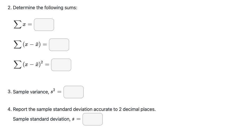 Solved 1. Fill in the missing values. Download CSV 2. | Chegg.com