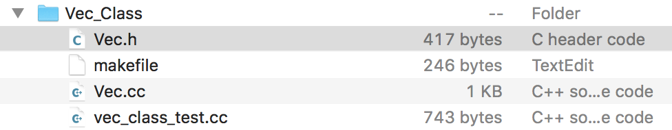 Solved Programing C++, Enhance the class Vec by allowing the | Chegg.com