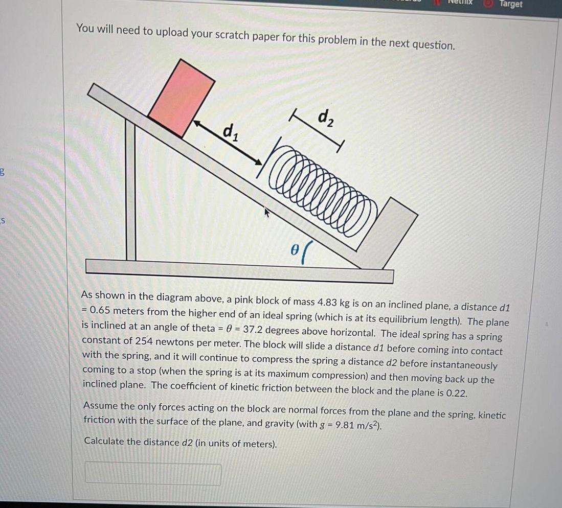 Solved Neux Target You will need to upload your scratch | Chegg.com