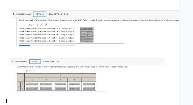 Solved | 3. [-/6.66 Points] DETAILS SCALCET9 14.1.028. | Chegg.com