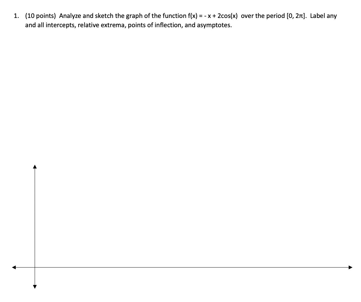 Solved (10 points) Analyze and sketch the graph of the | Chegg.com Solved (10 points) Analyze and sketch the graph of the | Chegg.com