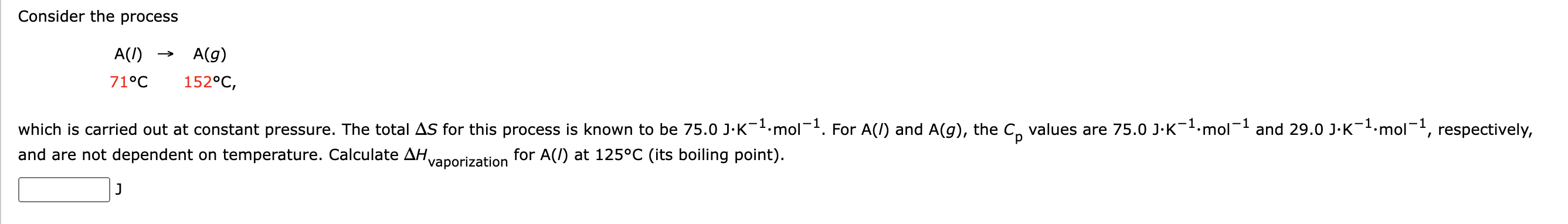 Solved Consider the process \\[ \\begin{array}{l} | Chegg.com