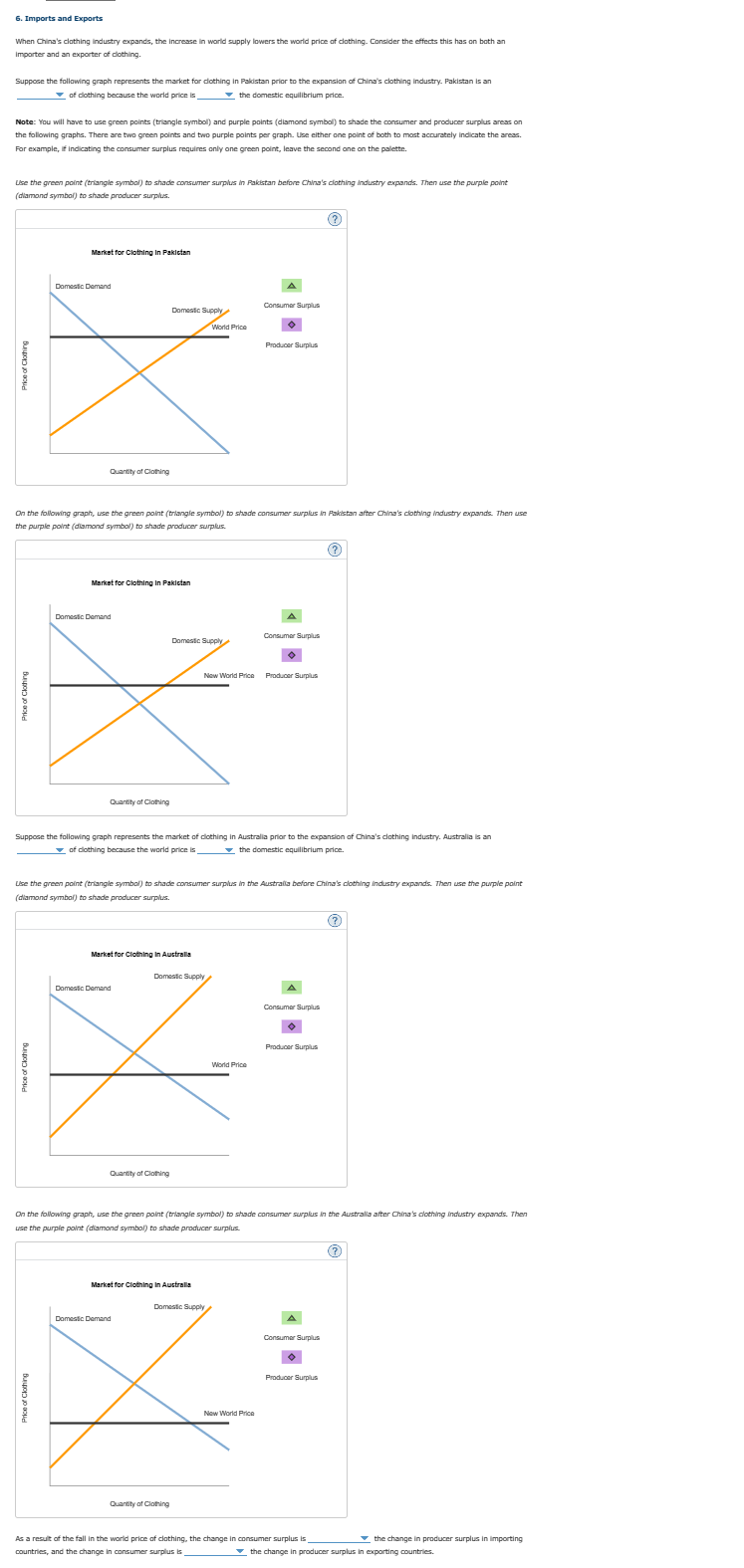Solved Please see image and answer questions on economics | Chegg.com