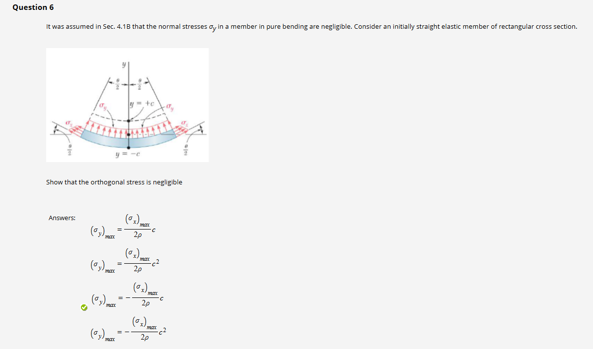 Solved Question 6It ﻿was assumed in ﻿Sec. 4.1B ﻿that the | Chegg.com