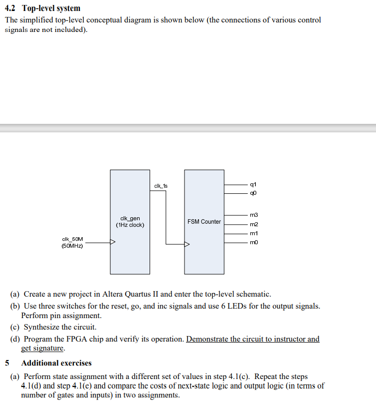 Solved 1 Purpose Use an FSM (finite state machine) to design | Chegg.com