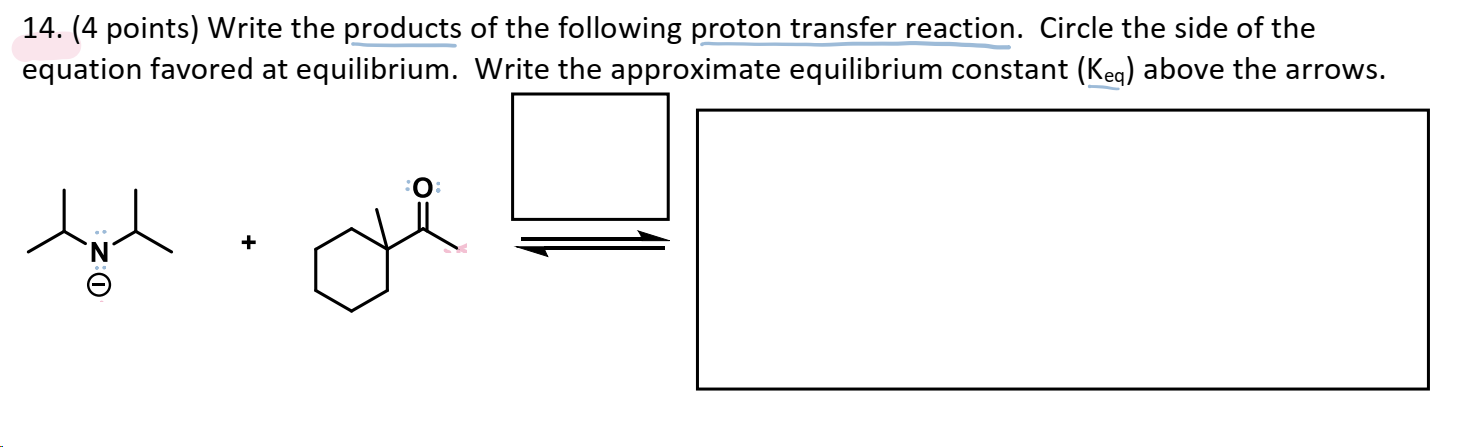 Solved 14. (4 points) Write the products of the following | Chegg.com Solved 14. (4 points) Write the products of the following | Chegg.com