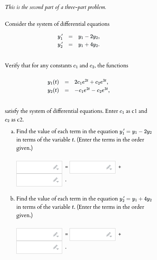 Solved This is ﻿the second part of ﻿a three-part | Chegg.com