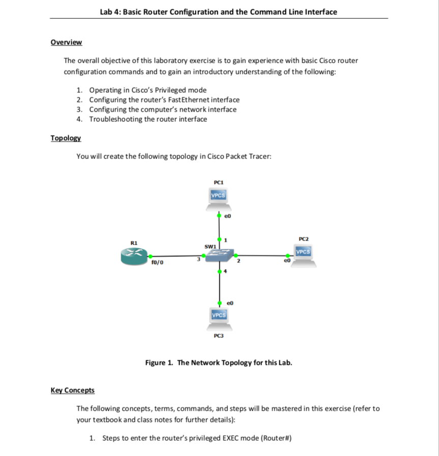 Basic Router Configuration Commands Lenasoft