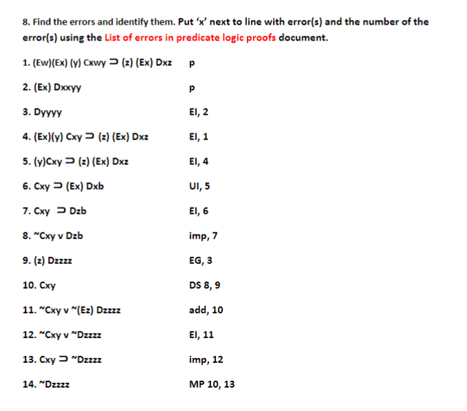 Solved URGENT URGENT URGENT URGENT!!!!!!Find the errors and | Chegg.com