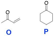 Solved Use compounds O and P shown below to answer this | Chegg.com
