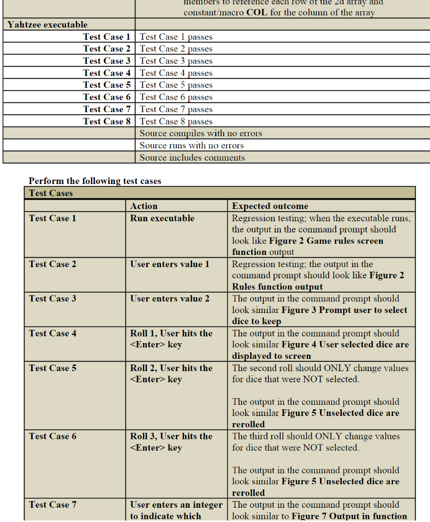 Activity yahtzee.c 1. Copy C source code file | Chegg.com
