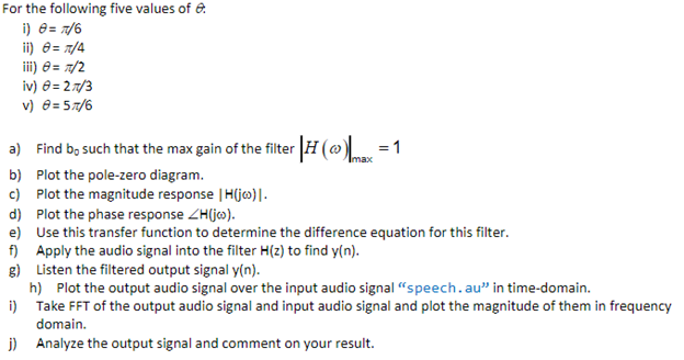 Solved 3. Design of a Simple FIR Filter To illustrate the | Chegg.com
