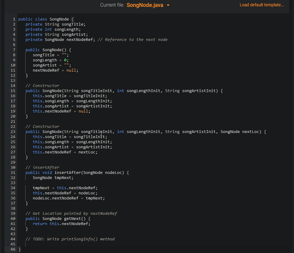 Solved 10.9 LAB: Playlist (output linked list) Given main(), | Chegg.com