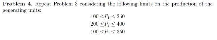 Solved = Problem 3. The cost functions of the three | Chegg.com
