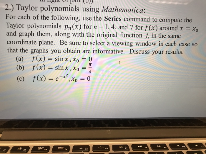 Can you please help me in this mathematica | Chegg.com