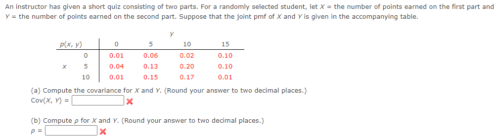 Solved An instructor has given a short quiz consisting of | Chegg.com