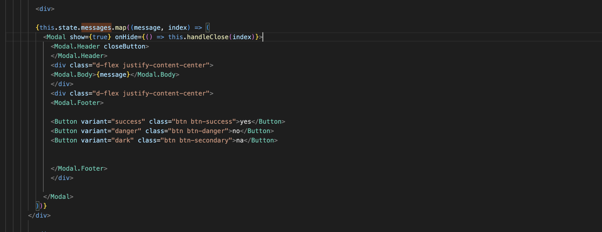 Solved my app using js and react,bootstrap i want if user | Chegg.com