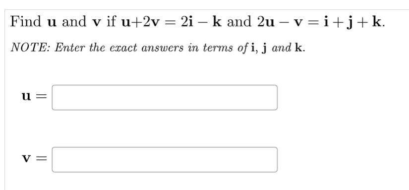 Solved Find the component forms of v+w and v−w in 2 -space, | Chegg.com