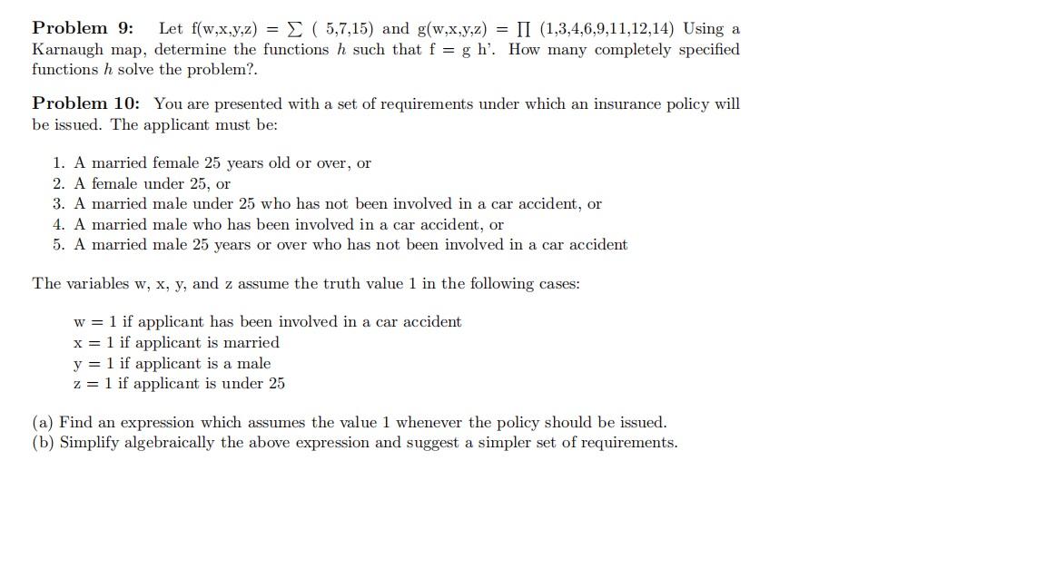Solved Problem 1: Prove or disprove the following | Chegg.com