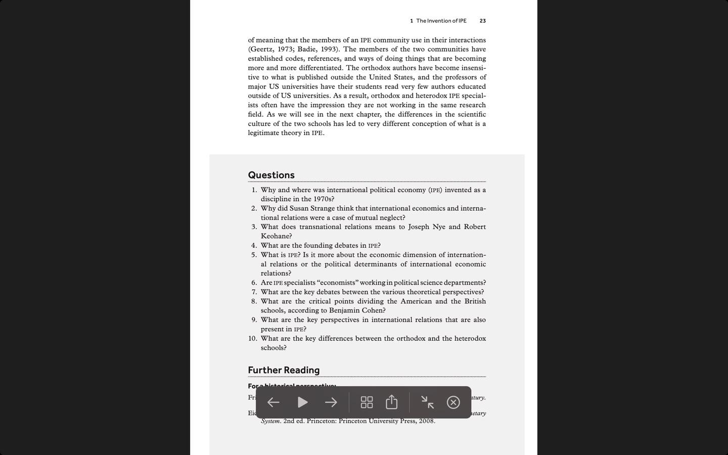 Solved 1 The Invention of IPE 23 of meaning that the members | Chegg.com