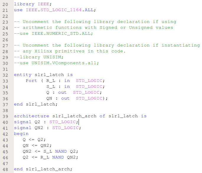 Solved I need to convert my VHDL code from behavioral to | Chegg.com