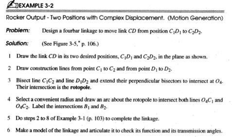 Rocker Output - Two Positions with Complex | Chegg.com