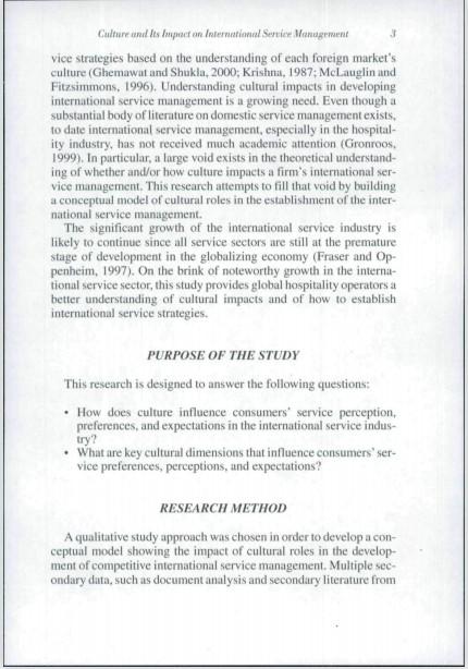 Chapter 1 Culture and Its Impact on International | Chegg.com