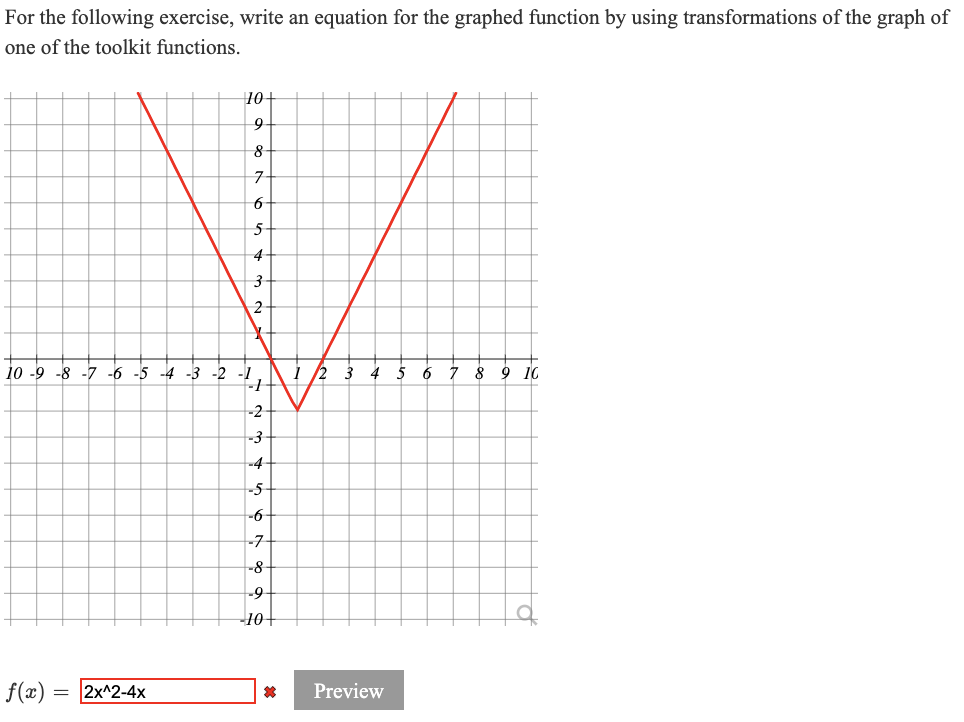 Solved For the following exercise, write an equation for the | Chegg.com