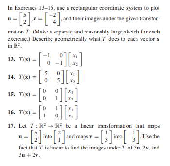 Solved In Exercises 13-16, use a rectangular coordinate | Chegg.com