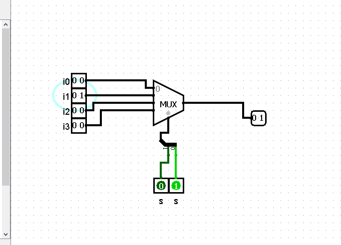 Solved Creating a 2-bit 4x1 Multiplexer as seen in image. | Chegg.com
