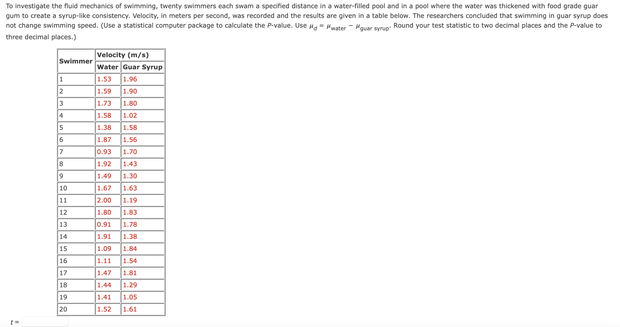 Solved three decimal places.)\table[[Swthree decimal | Chegg.com