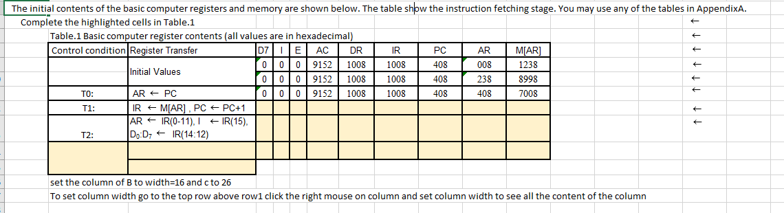The initial contents of the basic computer registers | Chegg.com The initial contents of the basic computer registers | Chegg.com