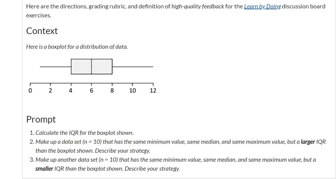 Solved Context Here Is A Boxplot For A Distribution Of Data Chegg Solved Context Here Is A Boxplot For A Distribution Of Data Chegg