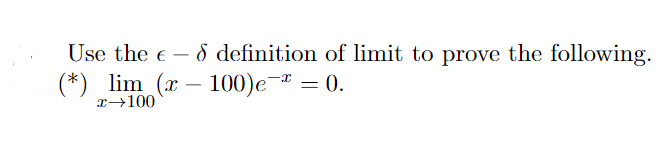 Solved Use the ϵ−δ definition of limit to prove the | Chegg.com