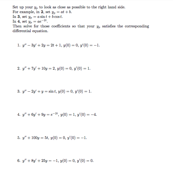 Solved Set up your yp to look as close as possible to the | Chegg.com