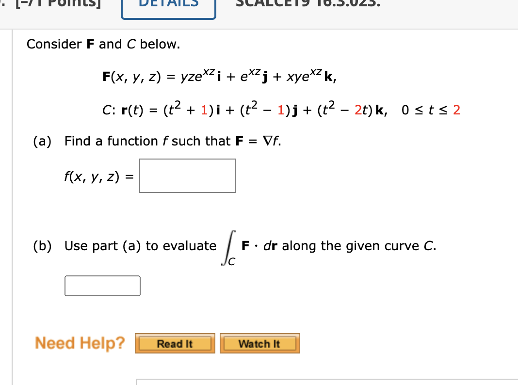 Consider F and C below. | Chegg.com