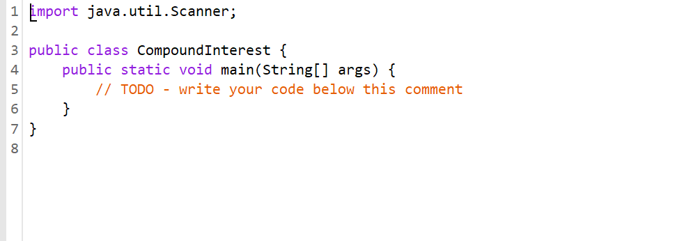Solved Emport java.util.Scanner; public class | Chegg.com