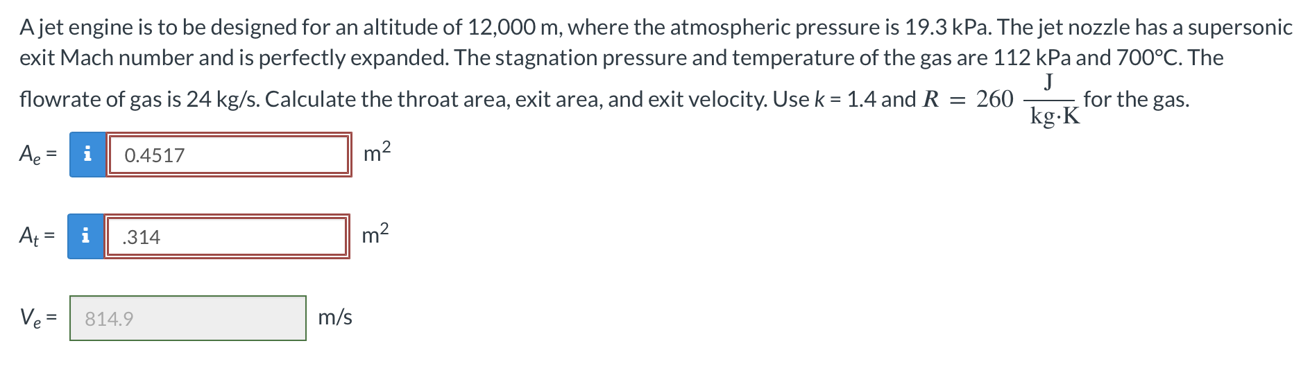 Solved A jet engine is to be designed for an altitude of | Chegg.com